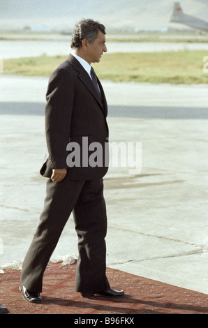 Afghanistan Babrak Karmal Stock Photo - Alamy