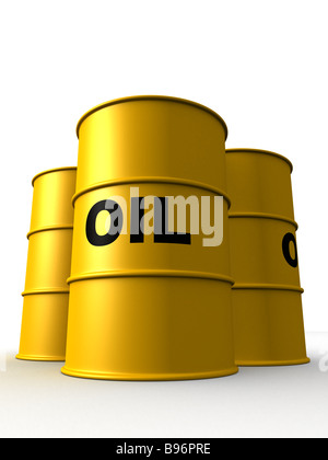 empty oil barrel Stock Photo - Alamy