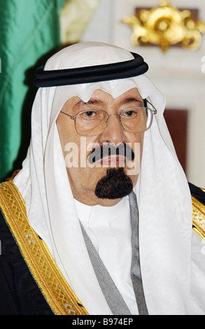 Portrait Of Abdul Aziz Al-Saud First Monarch Of Saudi Arabia Stock ...