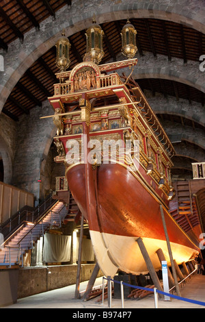 Reials, Museu Maritim, Drassanes, Barcelona Spain Stock Photo - Alamy