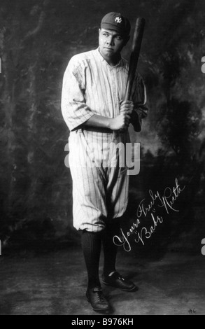 George Herman "Babe" Ruth (1895-1948), NY Yankees, Portrait, 1934 Stock ...
