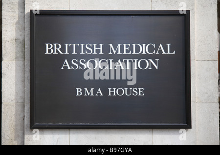 British Medical Association or BMA headquarters, London, England, UK ...