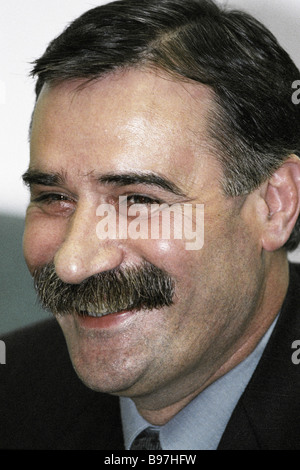 President of the Republic of Ingushetia Ruslan Aushev Stock Photo ...