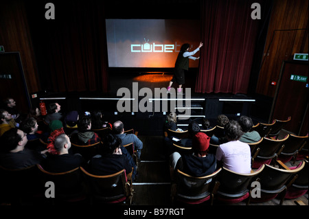 THE CUBE MICROPLEX INDEPENDENT CINEMA IN KINGSDOWN BRISTOL UK Stock ...