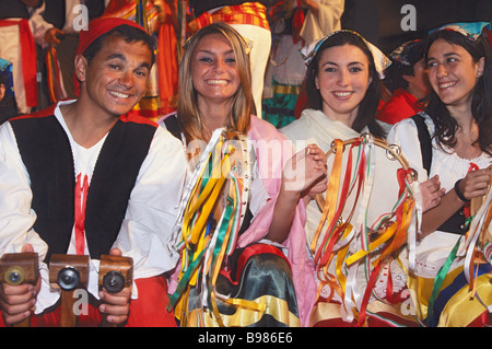 Tarantella Traditional Dancing Stock Photo - Alamy
