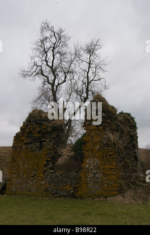Outer walls of Blackhouse Tower Stock Photo - Alamy