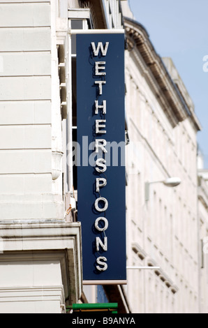 Wetherspoons Pub Sign Stock Photo - Alamy