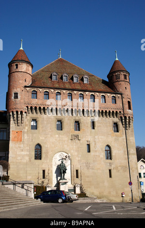 Chateau St-Maire, Lausanne, Switzerland Stock Photo - Alamy