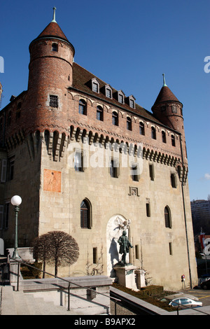 Chateau St-Maire, Lausanne, Switzerland Stock Photo - Alamy