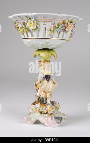 An antique German, Thuringia, porcelain ornament circa 1900-1920 made ...