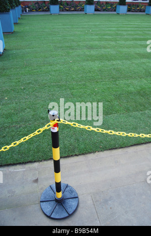 Grass turf railing Victoria & Albert Museum Stock Photo - Alamy