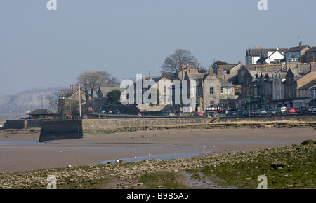 Arnside village shops Cumbria Stock Photo - Alamy