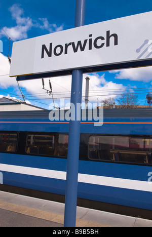 Norwich train station, Norwich, Norfolk, England Stock Photo - Alamy