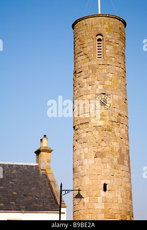 Abernethy round tower (11th century), Perth and Kinross, Scotland, UK ...