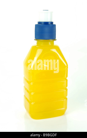 Pop top juice bottles isolated against a white background Stock Photo ...