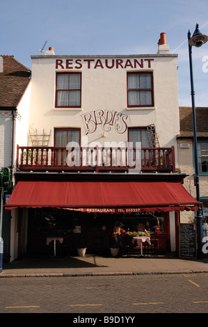 Birdies Restaurant, Whitstable Stock Photo - Alamy