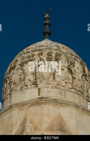 The dome of Fountain of Qayt Bay or Sabil Qaitbay decorated with low ...