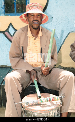 Traditional Sotho drum Stock Photo - Alamy