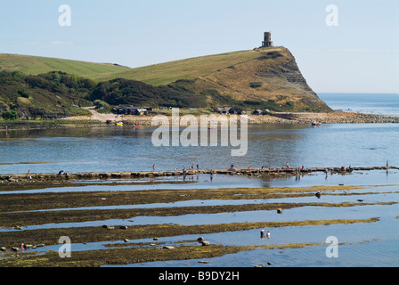 Clavels Tower Kimmeridge Dorset Stock Photo - Alamy