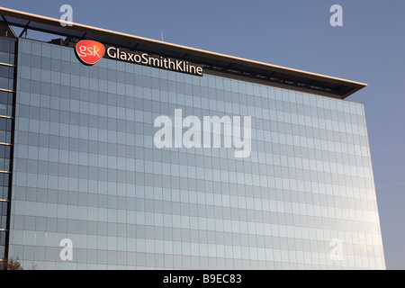 Windows of the GSK building in Brentford, London, UK Stock Photo - Alamy