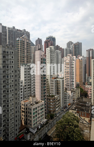 Block of flats vertical panorama Stock Photo - Alamy