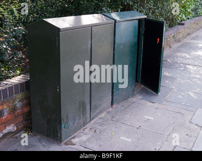 Virgin Media cable broadband box connection Fibre cable fast internet ...