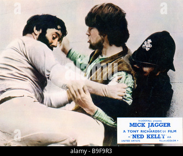 Mick Jagger as Ned Kelly in the film from 1970 Stock Photo - Alamy