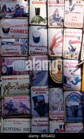 Signs and Plaques Portobello Road London Stock Photo - Alamy