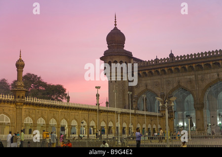 Mecca Masjid mosque Hyderabad Andhra Pradesh India Stock Photo - Alamy
