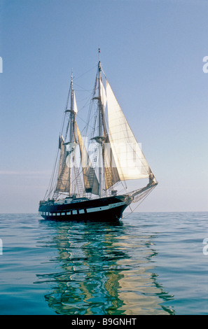 The 1971 sail training brig Royalist England UK Stock Photo - Alamy