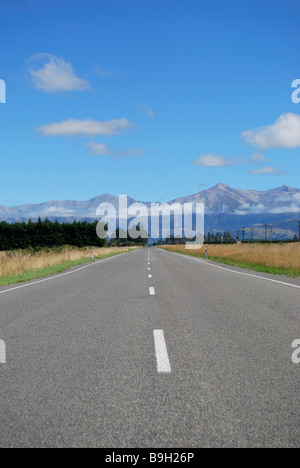 State Highway 73, Selwyn District, Canterbury, South Island, New ...
