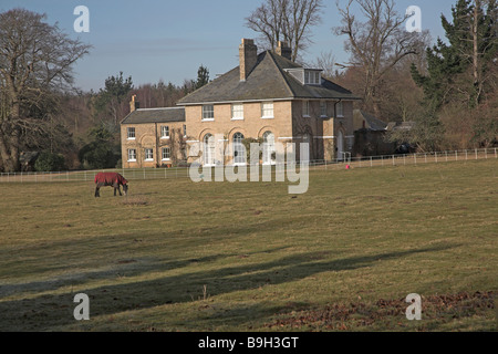 Broxtead House Sutton Suffolk England Stock Photo - Alamy