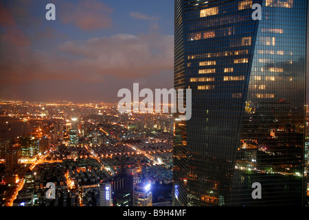 View from SWFC (Shanghai World Financial Center) Observation Deck ...