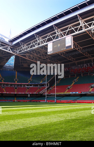 Inside the Principality stadium, formerly known as the Millennium ...