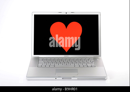 Online dating searching search partner love internet heart symbol ...