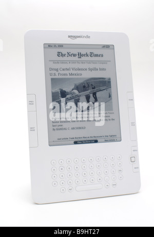 The new Amazon Kindle 2 reader released in 2009 Stock Photo - Alamy