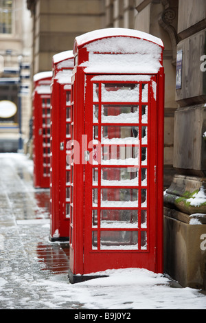 Red Phone Boxes In Eden Place Birmingham City Centre Birmingham England ...