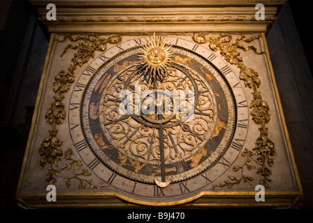 Astronomical clock, St. Jean Cathedral, Besancon, Via Francigena ...