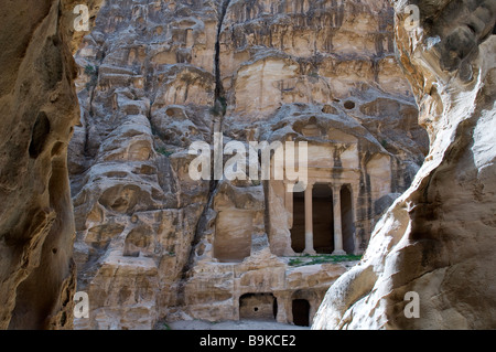Jordan, Siq Al Barid, Nabaean city of Beida called The Little Petra ...