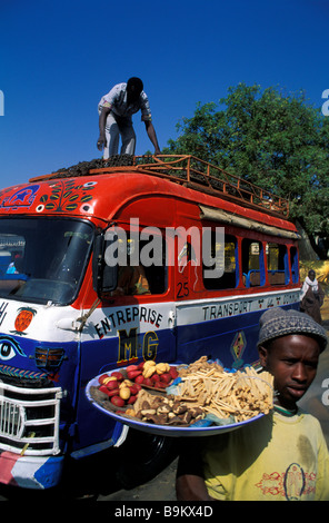 Senegal, Dakar, bus station, public transportation Stock Photo - Alamy