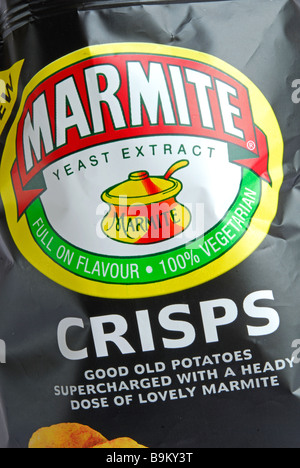 Packet of Marmite crisps Stock Photo - Alamy