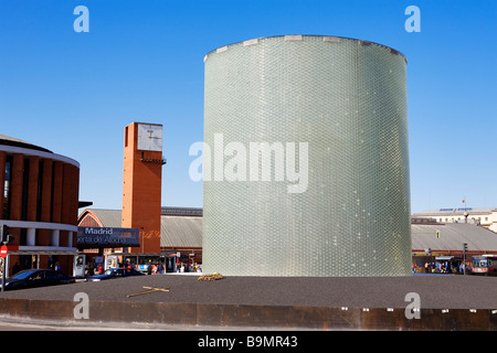 Spain, Madrid, Arganzuela district, the Atocha Train Station Memorial ...