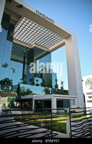 Exterior of the impressive NABARD building, trivandrum, Kerala, india ...