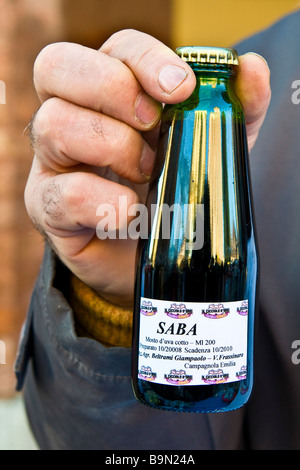 Modena flavors the saba syrup cooked grape must Stock Photo - Alamy