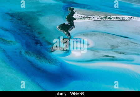 Aerial view, Exuma, Bahamas, America Stock Photo: 75754444 - Alamy