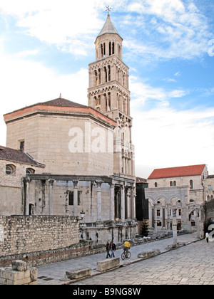 Bell Tower, Katedrala Sv Duje, Split, Croatia Stock Photo - Alamy