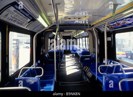 city bus interior Stock Photo - Alamy