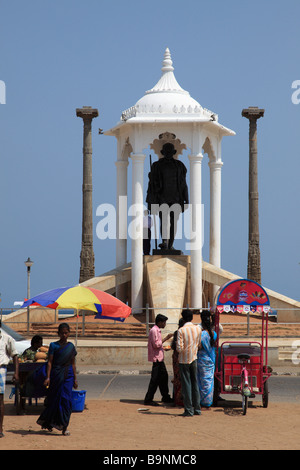 The Mahatma Gandhi Statue in Pondicherry was installed to pay respect ...