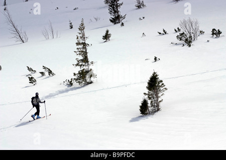 An Alpinists Are Walking In Mountains At Slovakia Stock Photo - Alamy
