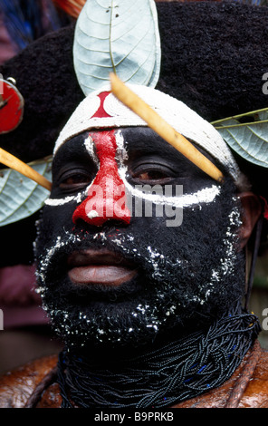 Papua New Guinea, Enga Province, Enga tribe, Enga Show, Wabag region ...